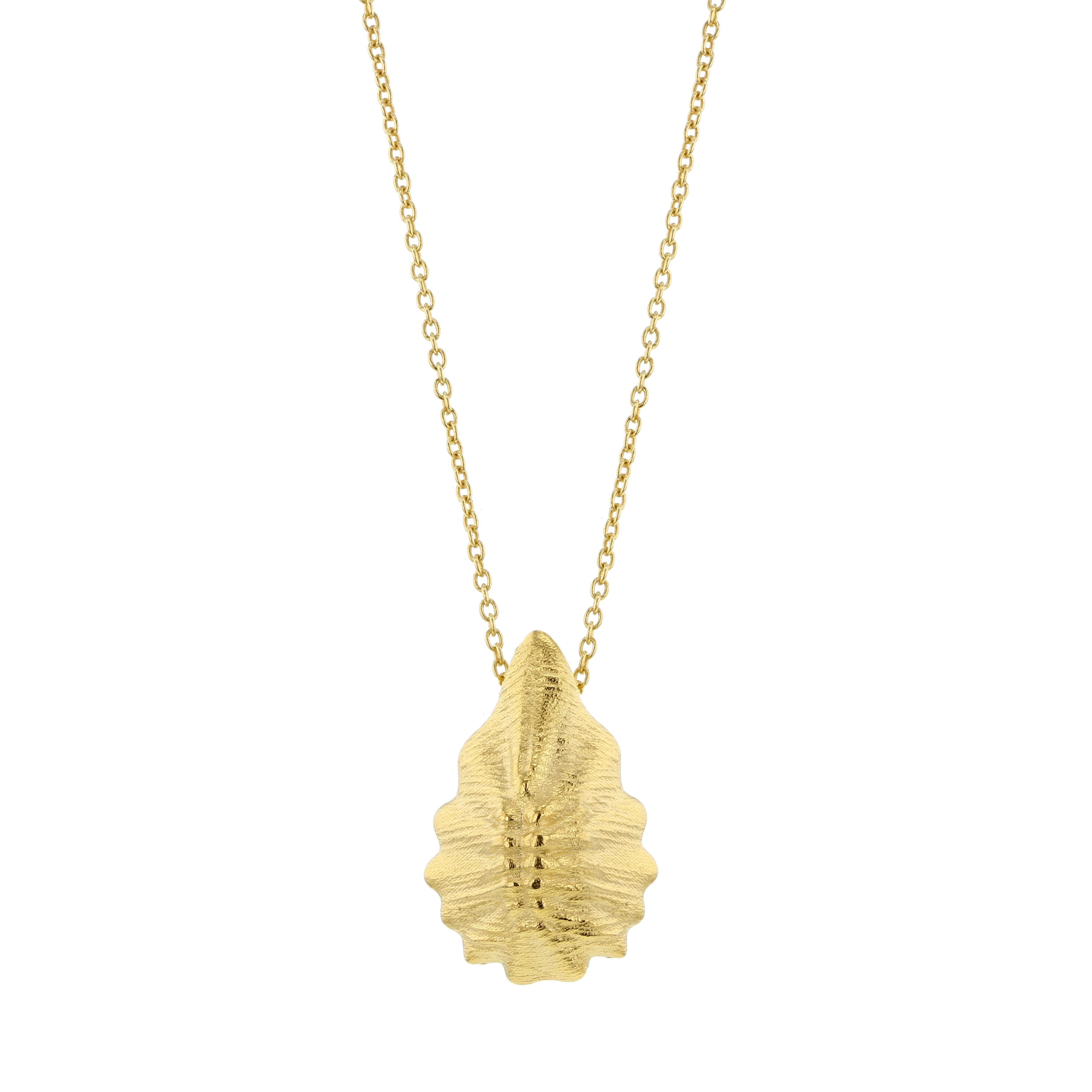 Conch gold necklace - The Jewellery Pressroom